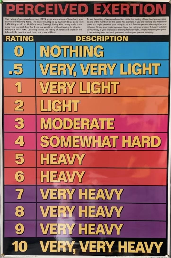 RPE Simplified - The Lifetime Athlete